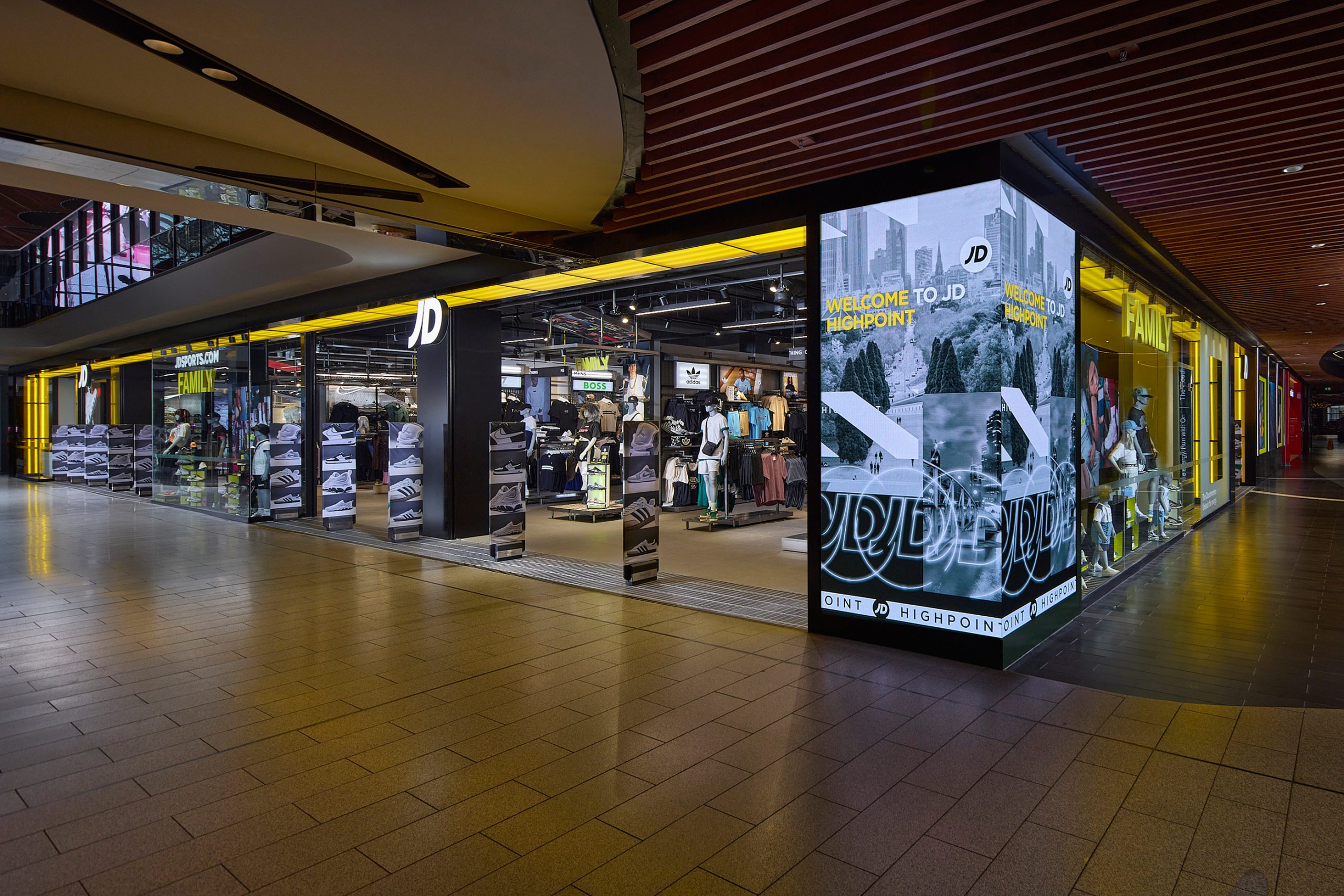 JD Sports | Highpoint | Victoria | Southern Cross Commercial Projects
